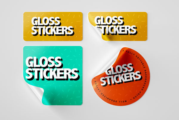 Gloss Stickers – Arch 5 Design