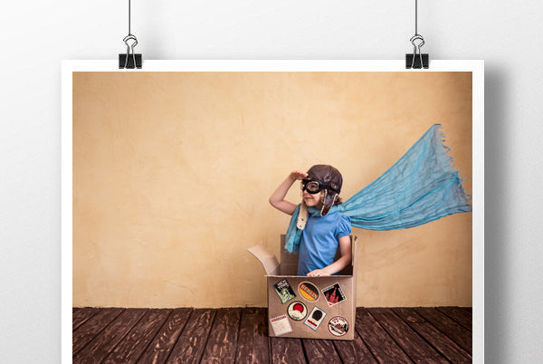 Every Day Poster Blue Back 115gsm – Arch 5 Design